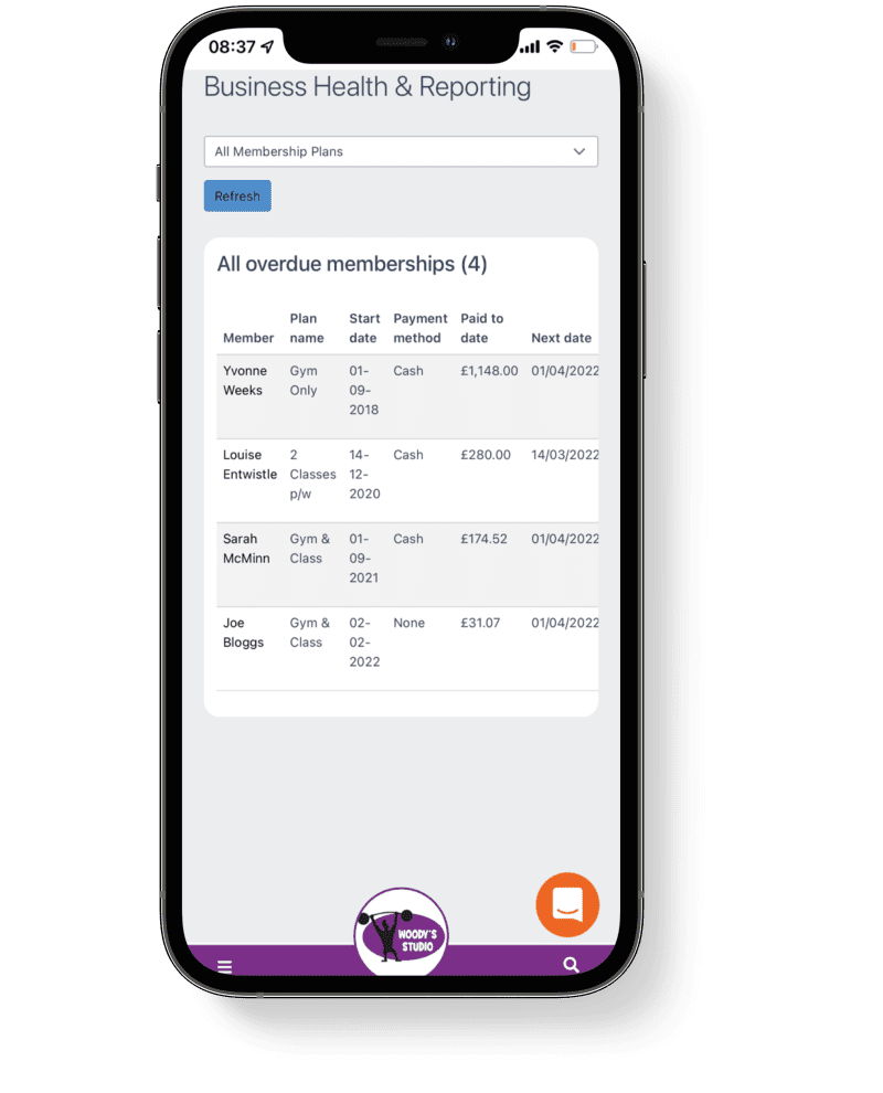 Business App - ClubRight